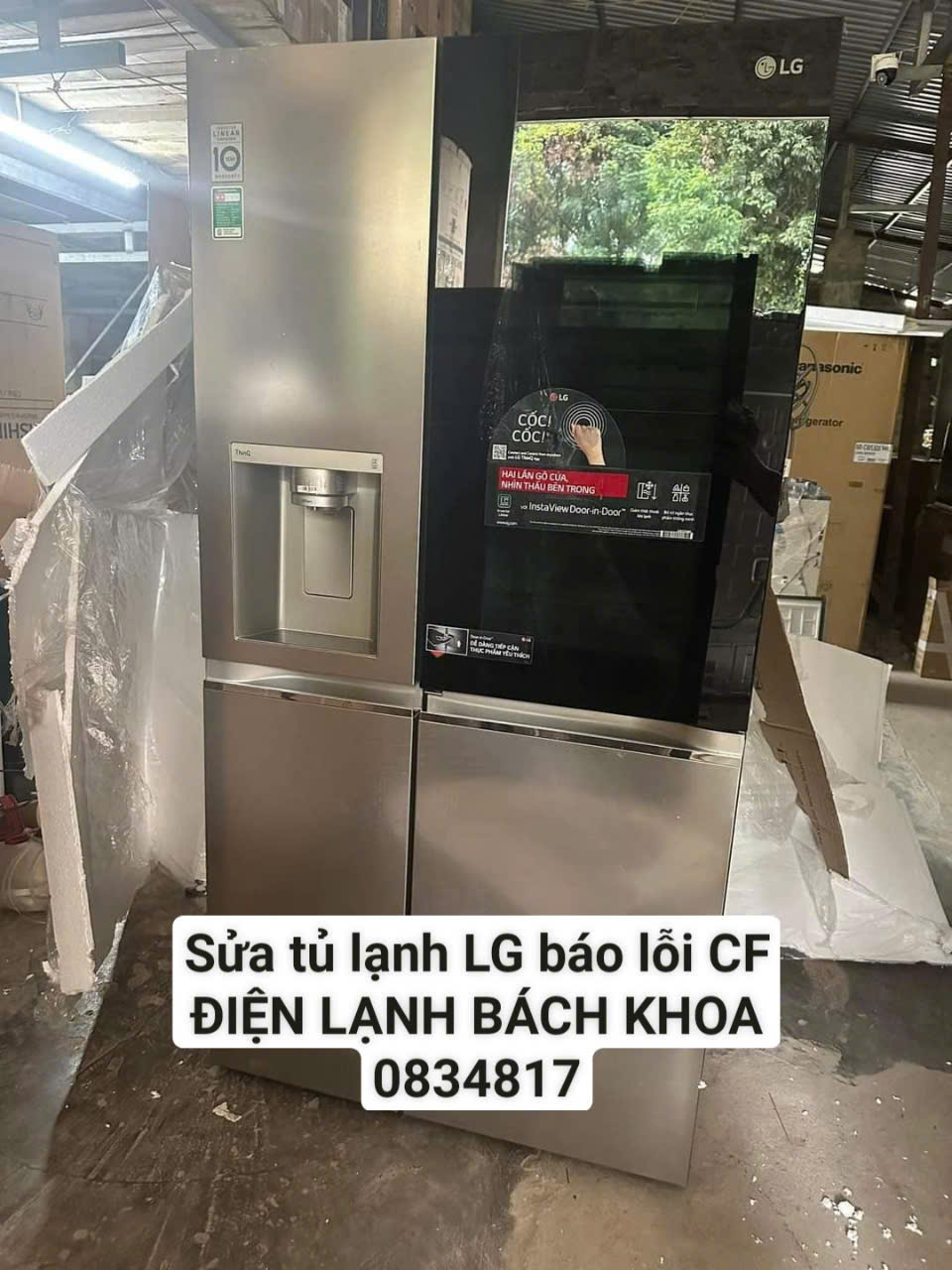 Tủ lạnh LG báo lỗi CF & 3 Nguyên nhân chính gây ra lỗi
